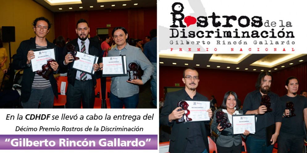 En la CDHDF se llevó a cabo la entrega del Décimo Premio Rostros de la ...