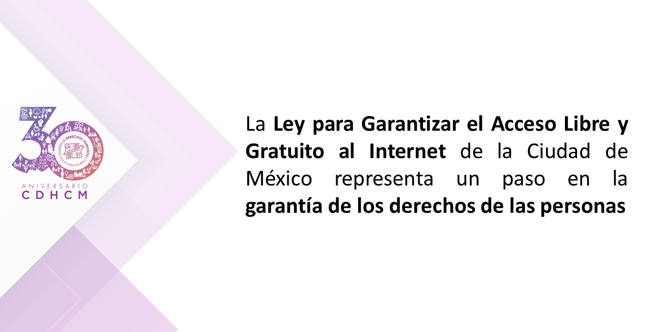 La Ley para Garantizar el Acceso Libre y Gratuito al Internet de la ... La Ley para Garantizar el Acceso Libre y Gratuito al Internet de la ...