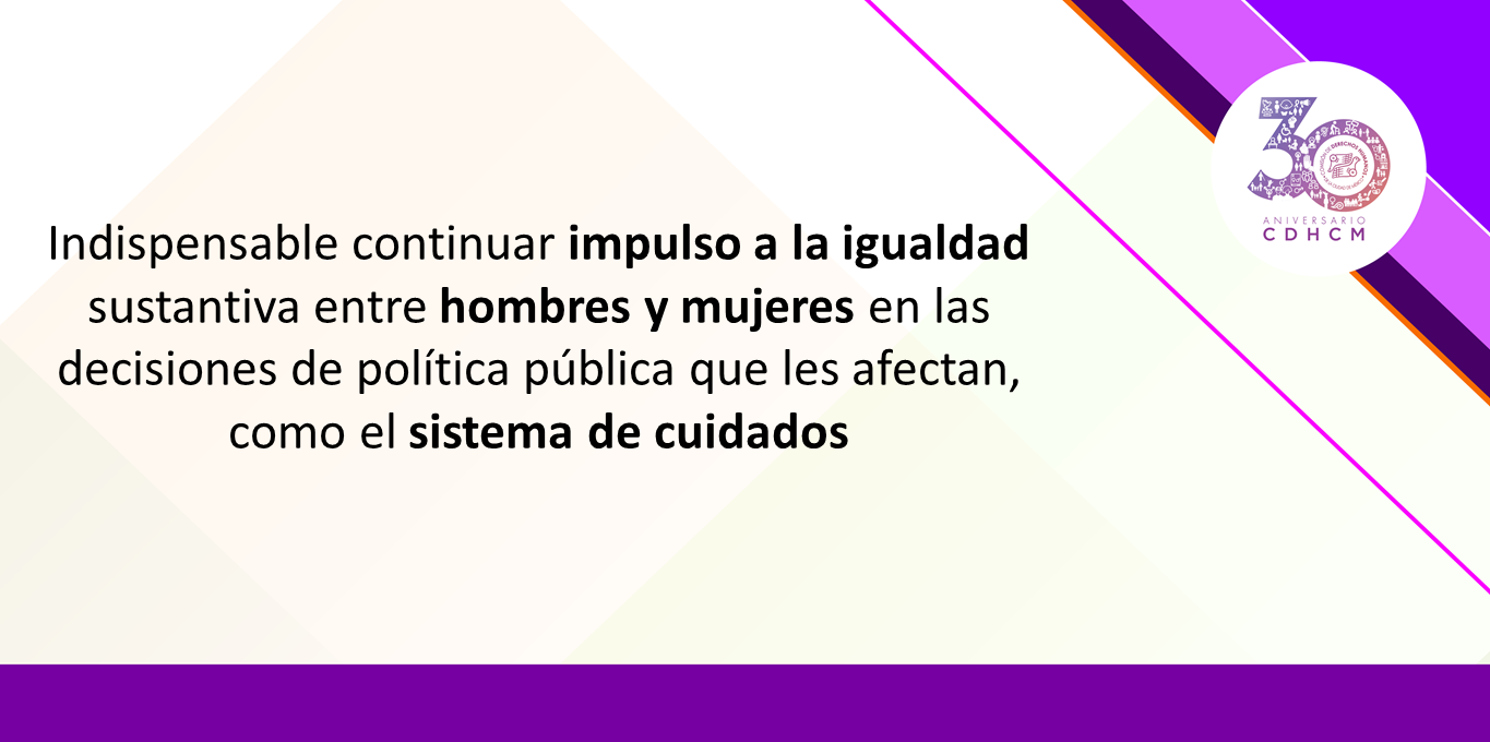 Indispensable continuar impulso a la igualdad sustantiva entre hombres ...